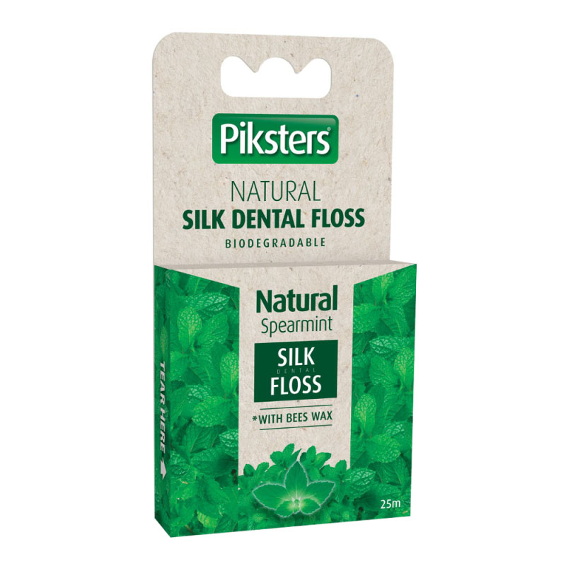 Piksters Silk Floss Spearmint & Unflavoured - Dentiko